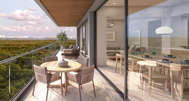 Departamentos en preventa con vista a la Laguna Nichupté – Zenit Cancún ...